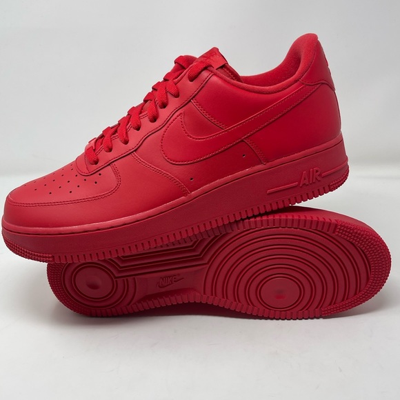Nike | Shoes | Nike Air Force Triple Red Mens | Poshmark